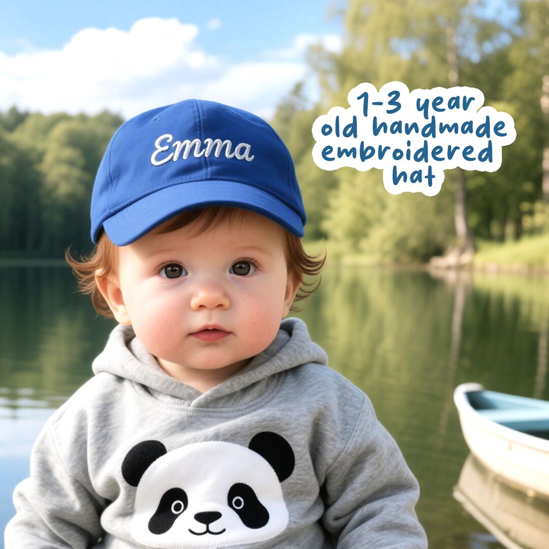 Personalized Baby Summer Matching Baseball Hat, Personalized ...