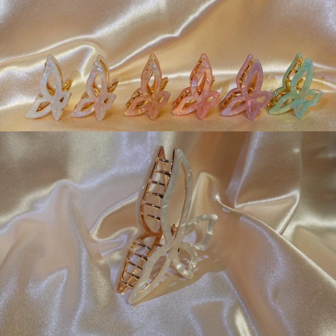 Butterfly Claw Clip (design 1) - Etsy