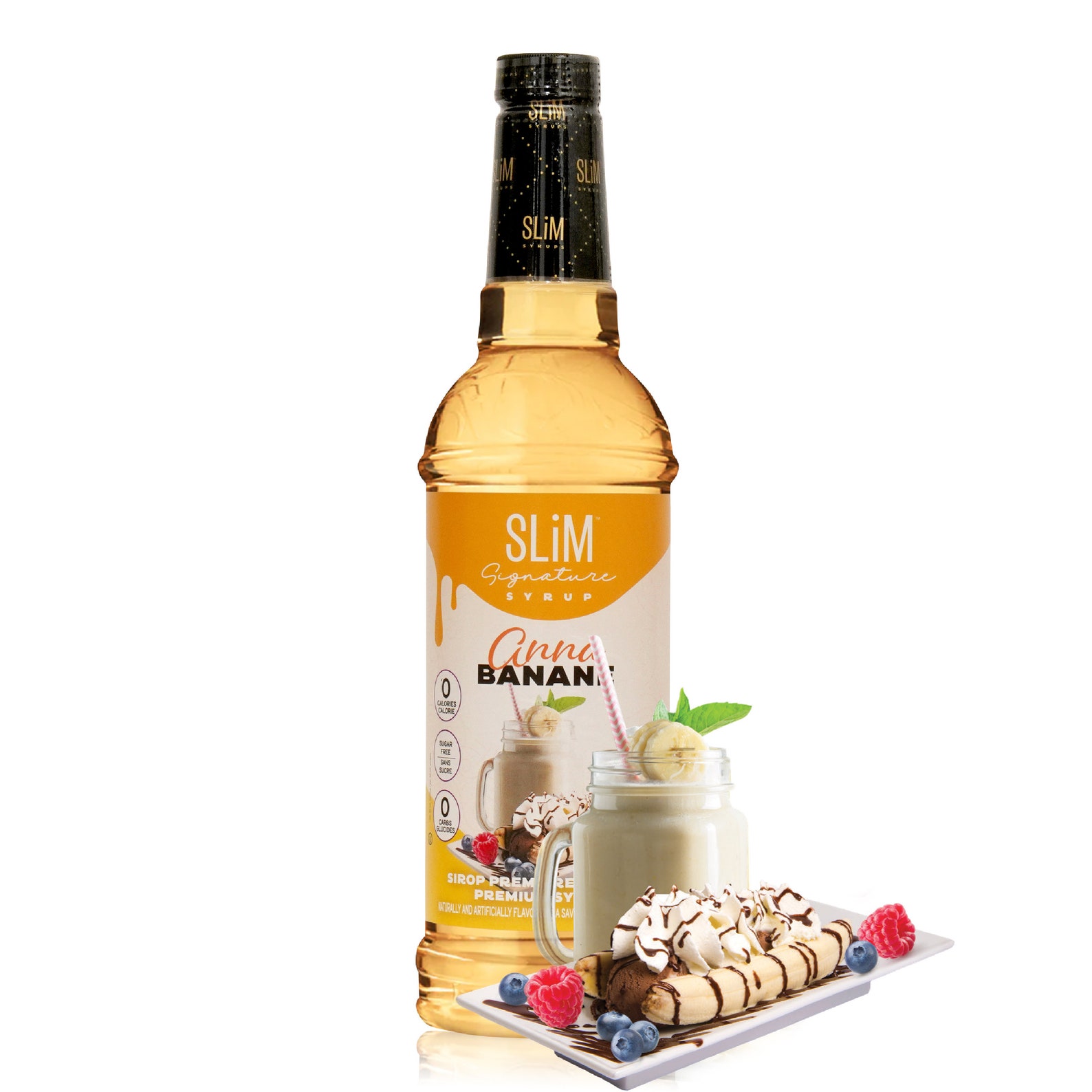 Slim Syrups Sugar Free Banana Syrup - Etsy