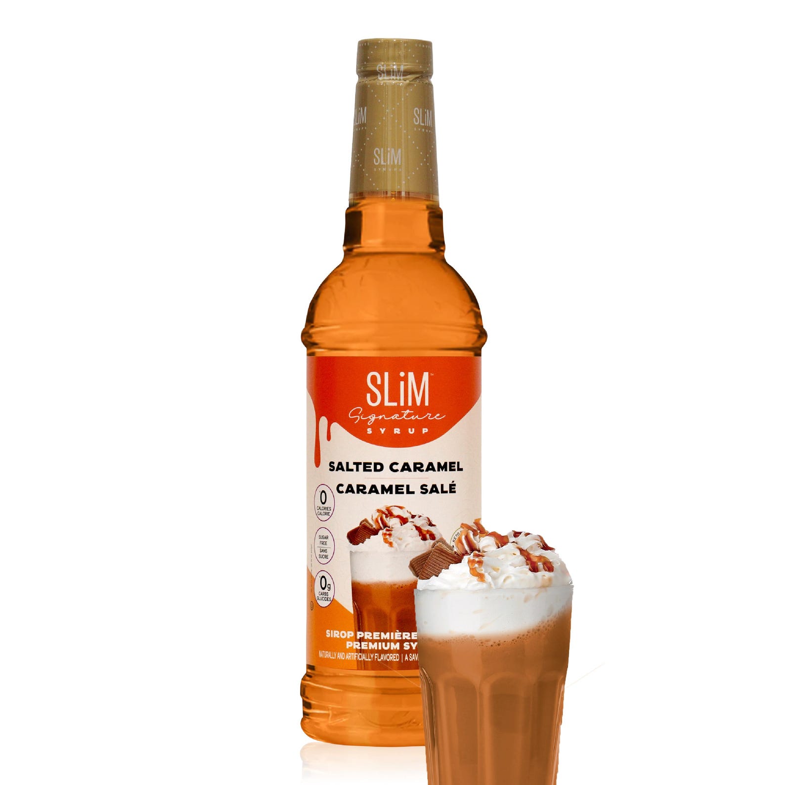 Slim Syrups Sugar Free Salted Caramel Syrup - Etsy