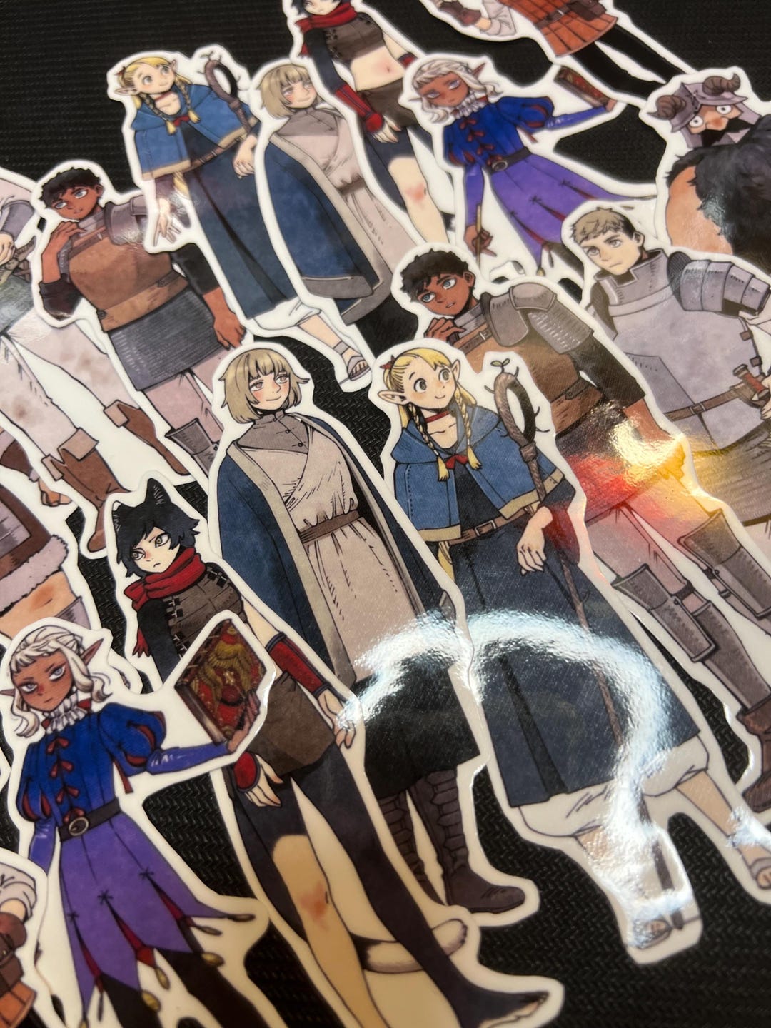 Delicious in Dungeon Character Stickers Waterproof Premium High Quality ...