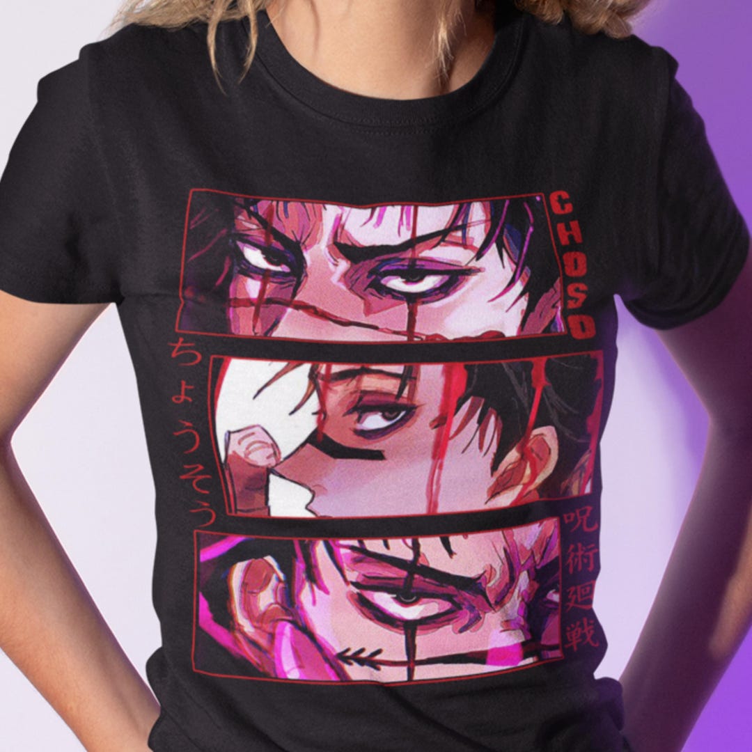 Choso Shirt, JJK Shirt, Jujutsu Kaisen Shirt, Anime Graphic Tee, Anime ...