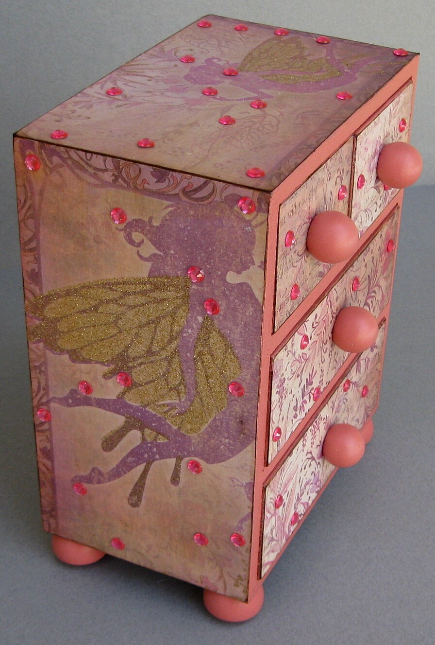 Fairy Fantasy Five Drawer Decorative Keepsake Jewelry Box - Etsy
