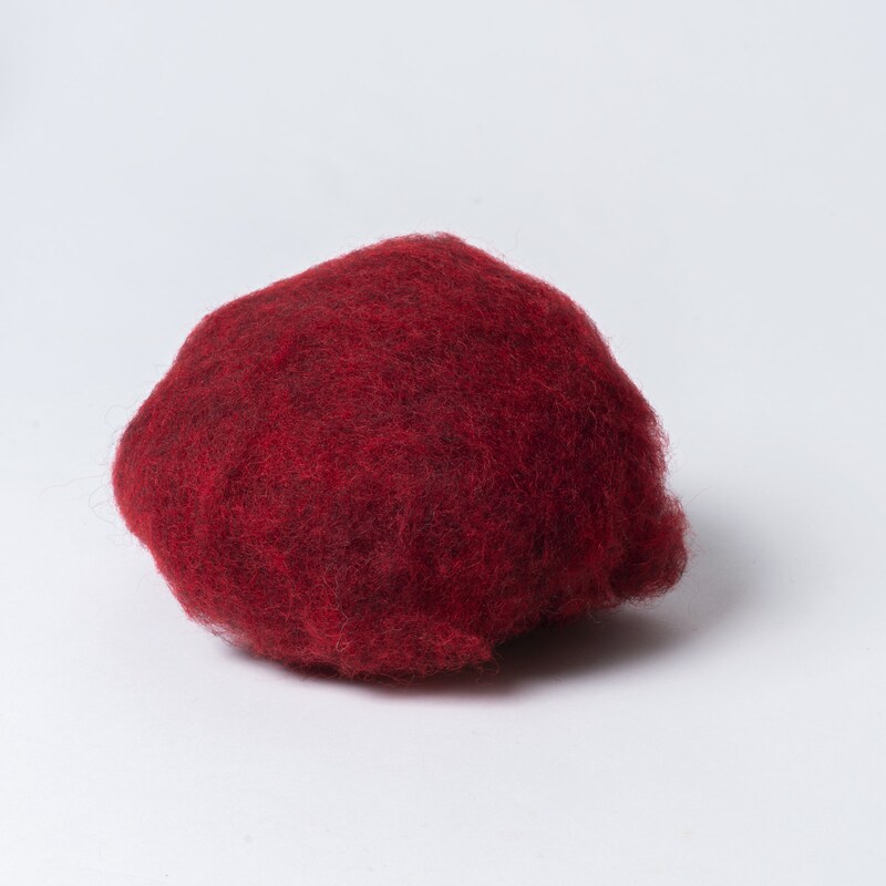 Dark Red Wool - Etsy