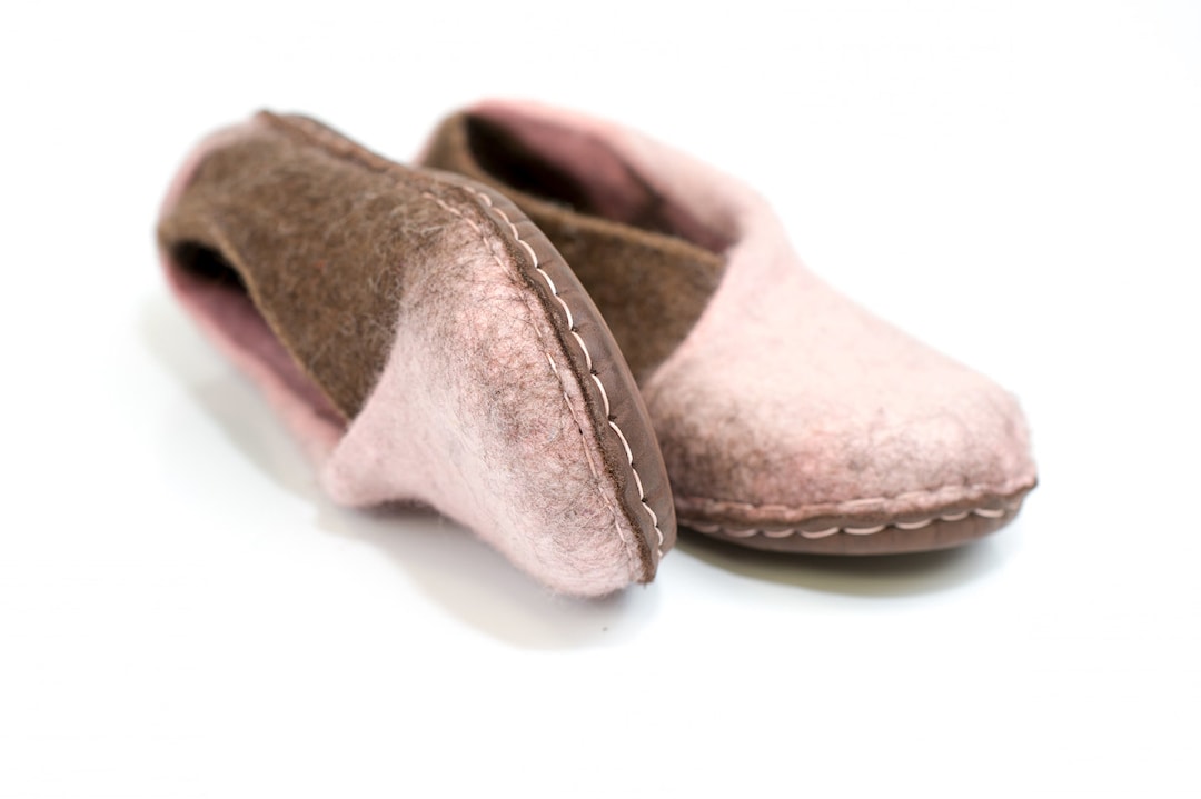 Women Wool Slippers Burebure Envelope Felted Slippers for Women ...