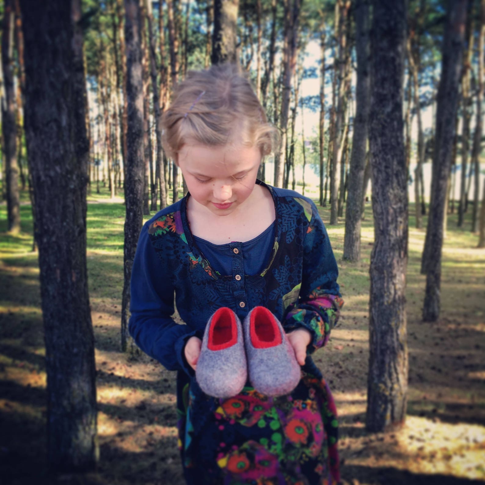 Playful Kids Wool Slippers Toddler Home Slippers Felted Wool - Etsy