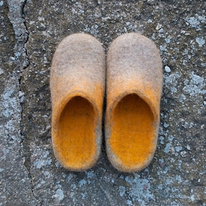 2 Pairs Parent-child Matching Felted Wool Slippers, Family Slippers Set ...