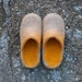 2 Pairs Parent-child Matching Felted Wool Slippers, Family Slippers Set ...