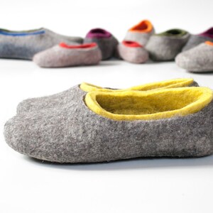 Playful Kids Wool Slippers, Toddler Home Slippers, Felted Wool Slippers ...