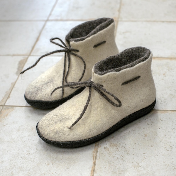 Felted Wool Boots - Etsy