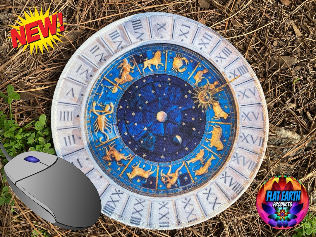 Old World Venice Astronomical Clock Mousepad PC Mat Mouse Pad Flat ...