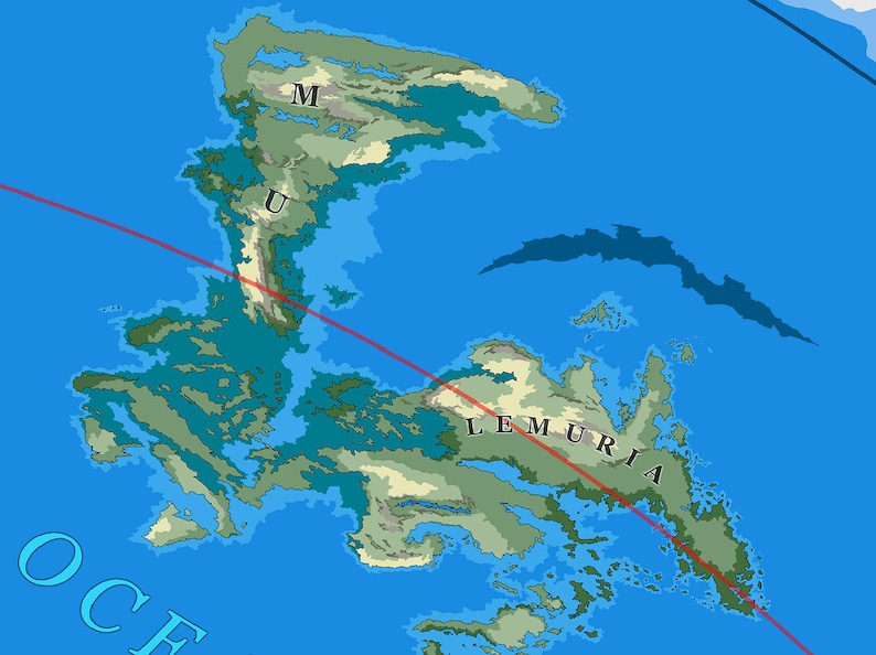 V3.0 the World Beyond the Ice Wall Hi-res Digital Download Flat Earth ...