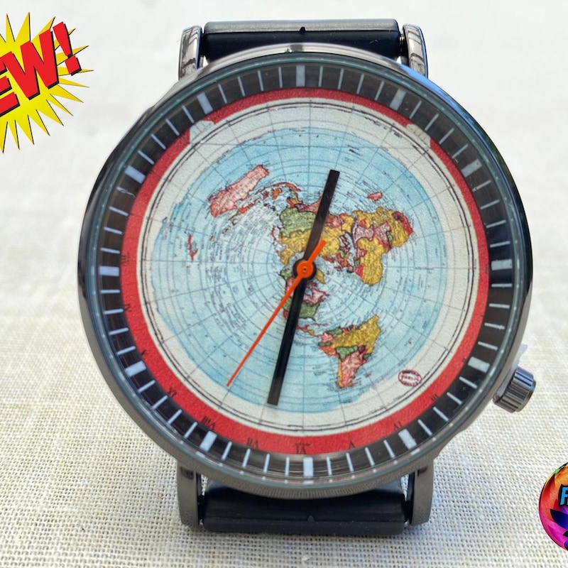 World Map Watch - Etsy