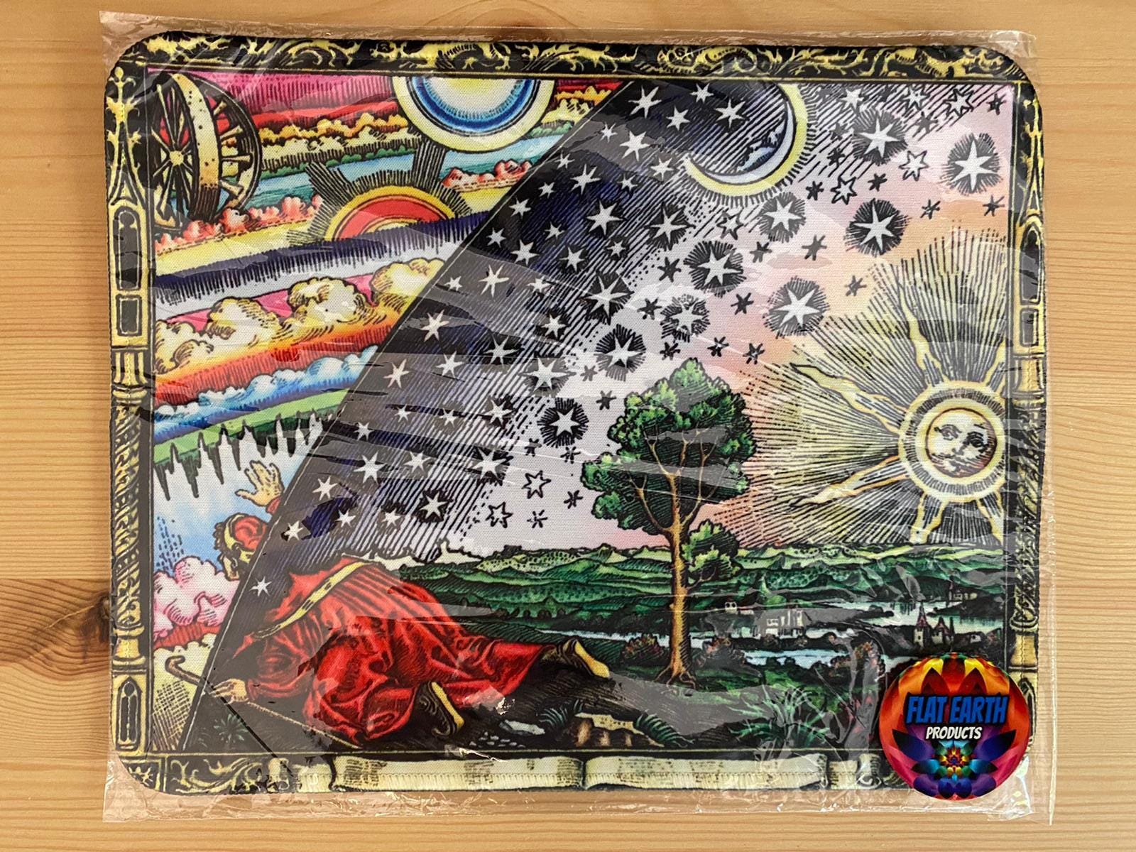 Biblical Cosmology Firmament Flat Earth Mousepad Alchemy Flammarion PC ...