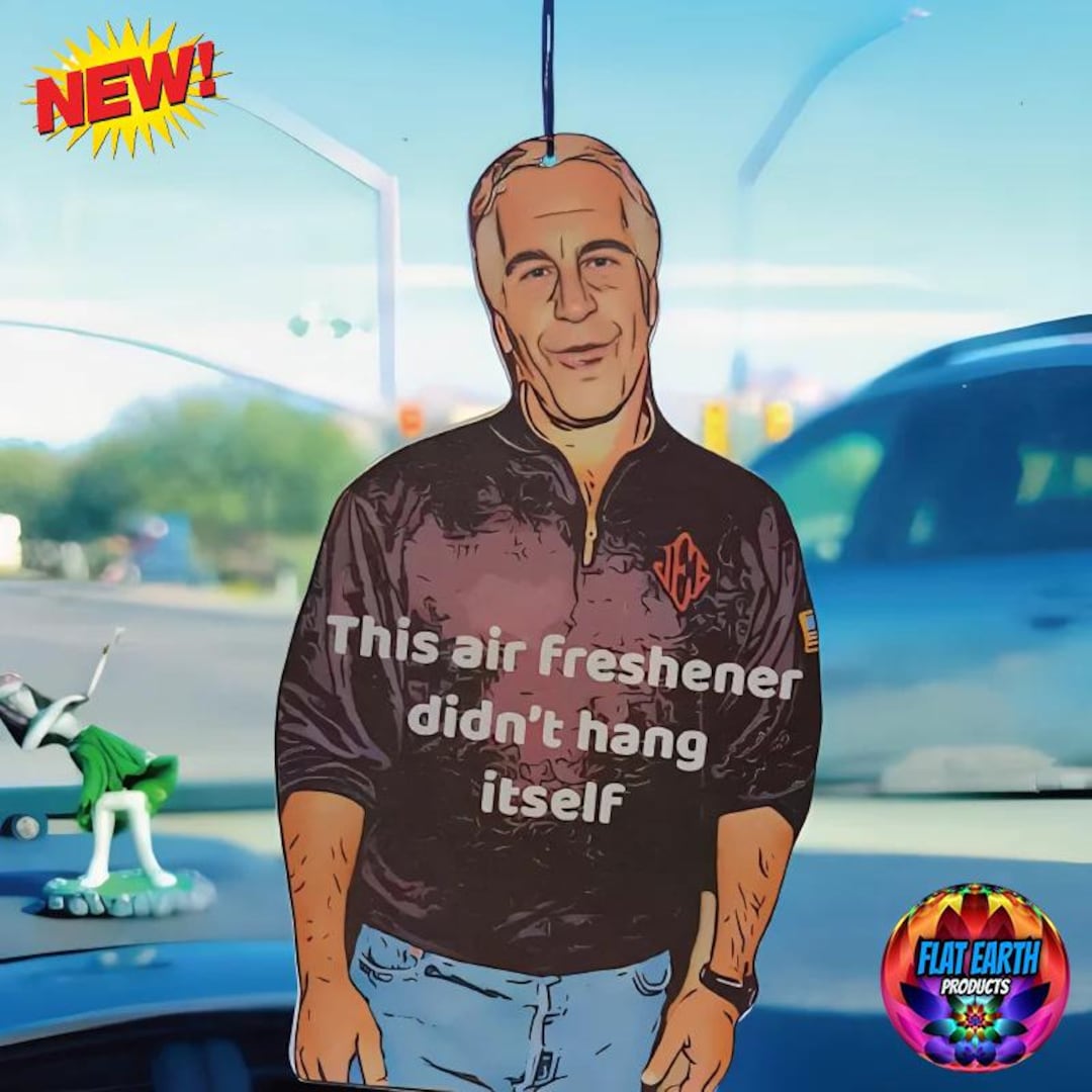 Jeffrey Epstein Car Air Freshener: Funny Meme Decor - Etsy