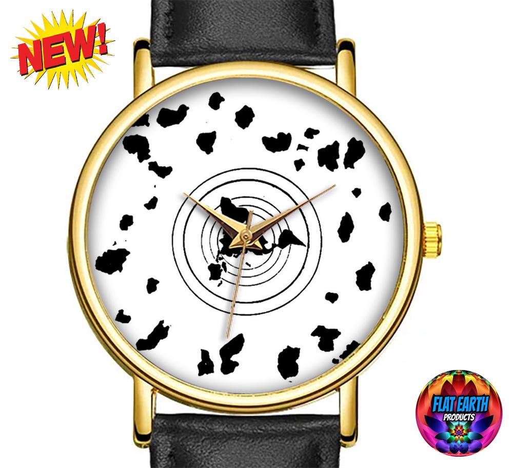 Buddhist 1000 Years World Map Wristwatch Flat Earth More Land Realm ...