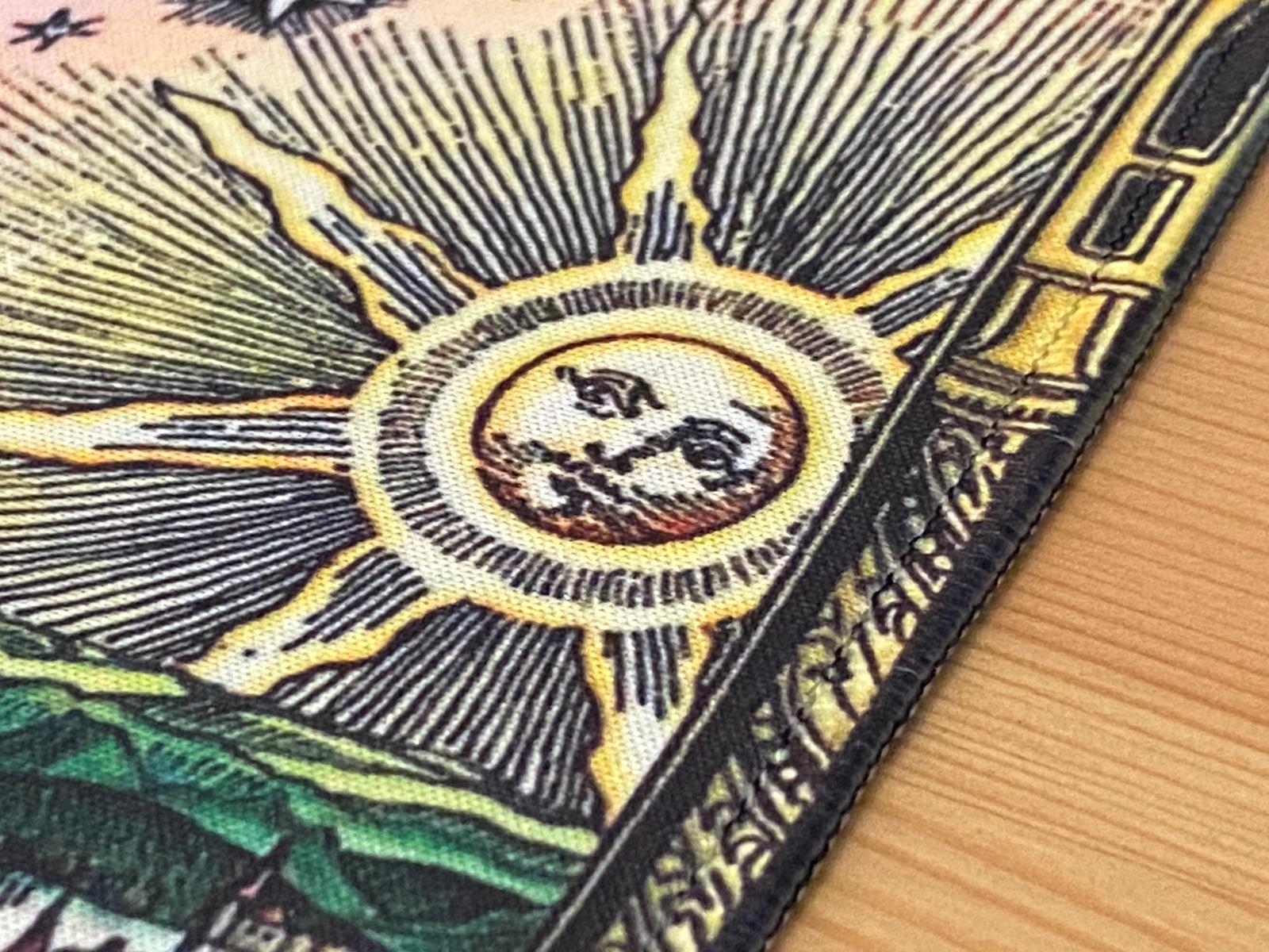 Biblical Cosmology Firmament Flat Earth Mousepad Alchemy Flammarion PC ...