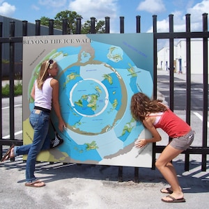 V1.0 the World Beyond the Ice Wall Hi-res Digital Download Flat Earth ...