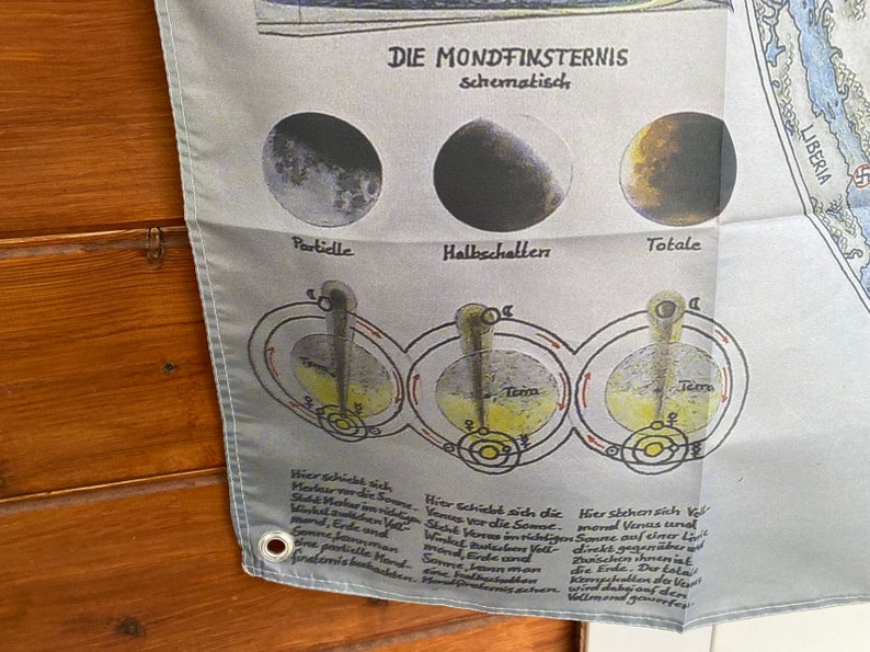 ALL Sizes Moon Map Flag Flat Earth and Beyond Large High-quality All ...