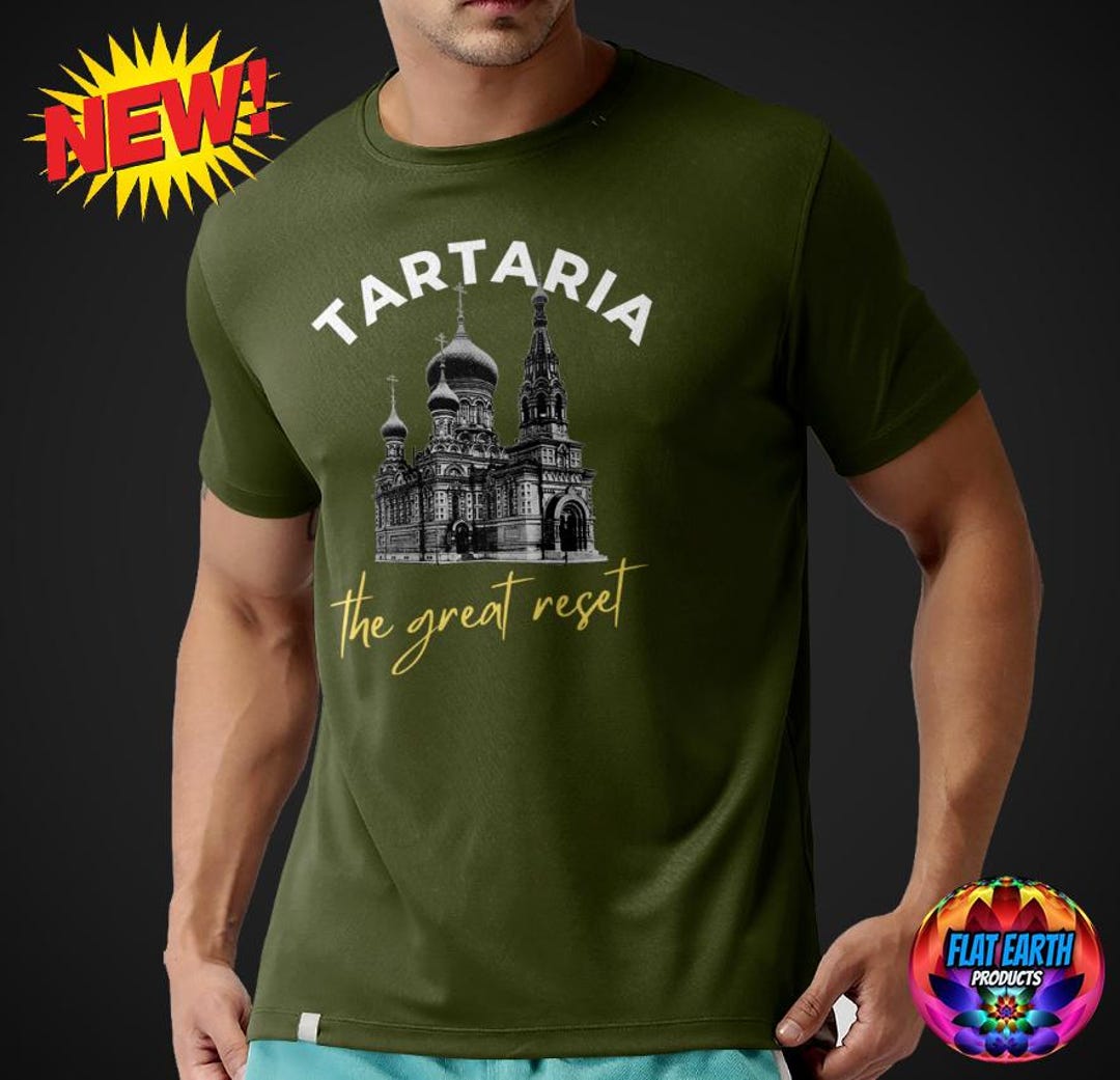 Tartaria Mud Flood Flat Earth T-shirt Reset Tartary Old World History ...