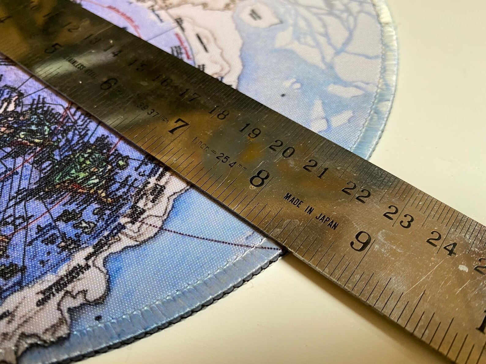 Flat Earth Plasma Moon & Beyond Map Mousepad More Land Realm German ...