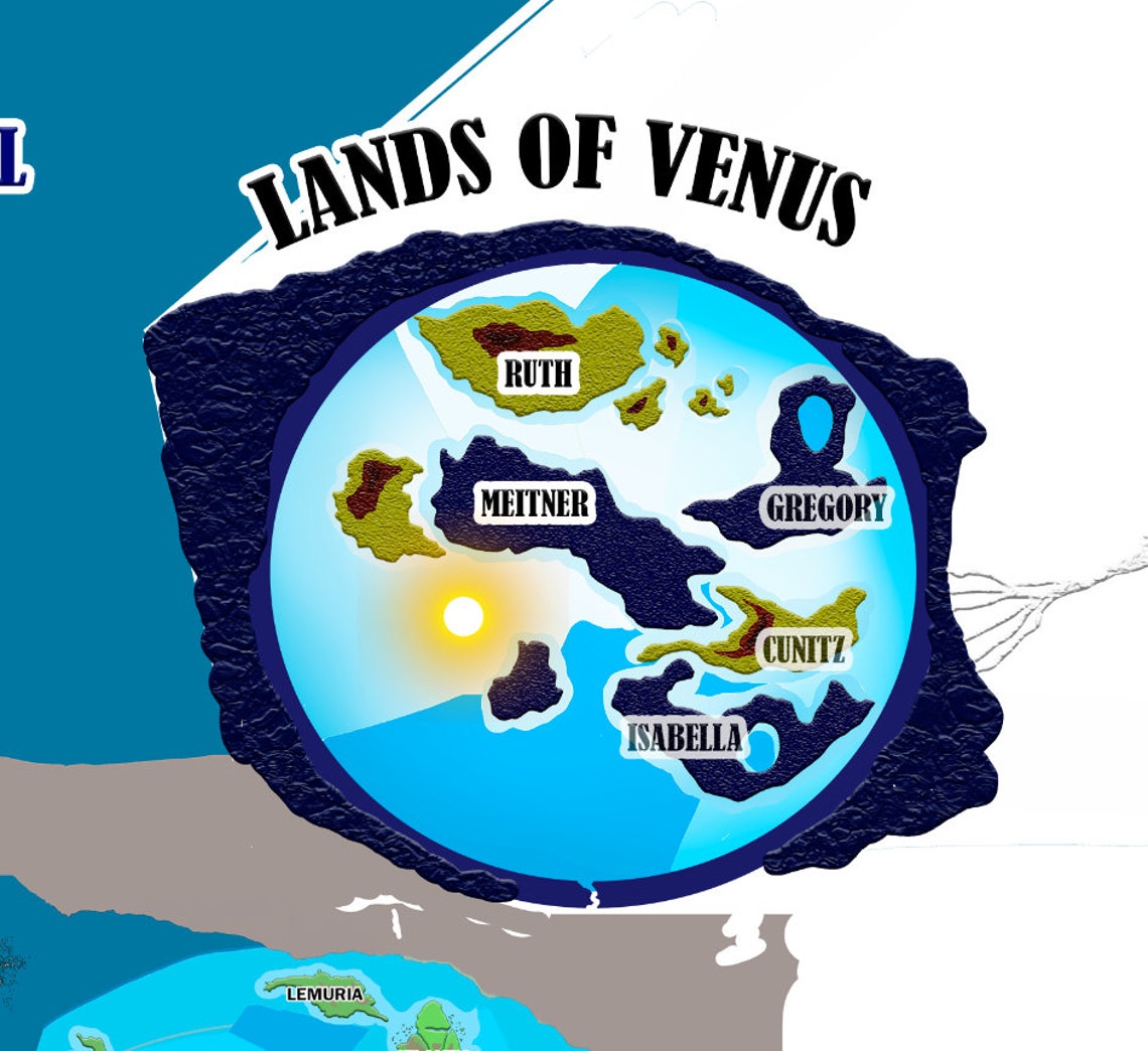 Terra Infinita Flat Earth Map Realm Hi-res Digital Download Beyond the ...