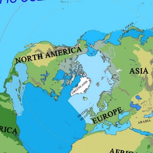 V1.0 the World Beyond the Ice Wall Hi-res Digital Download Flat Earth ...