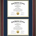 Custom Double Diploma Frame - Etsy