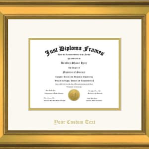 Gold Custom Diploma Frame - Etsy
