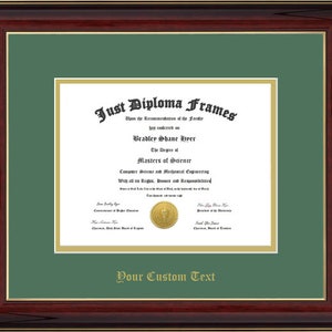 Custom Diploma Frame - Etsy