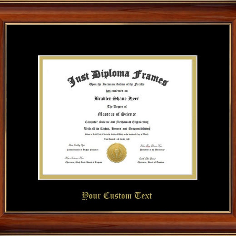 Diploma Frame - Etsy