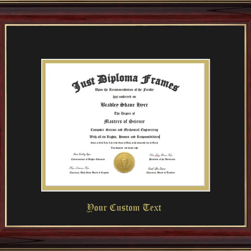 Degree Mahogany Frame - Etsy