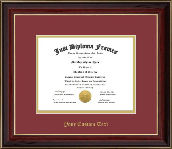 Custom Diploma Frame - Etsy