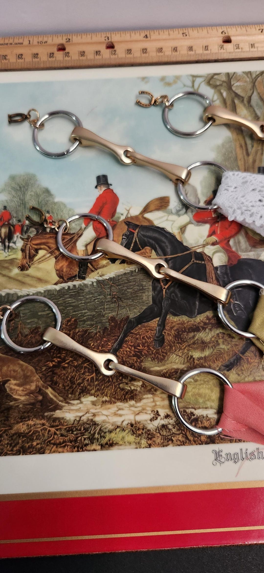 Vintage Horse Bit Snaffle Decor, Equestrian Accent With Optional ...