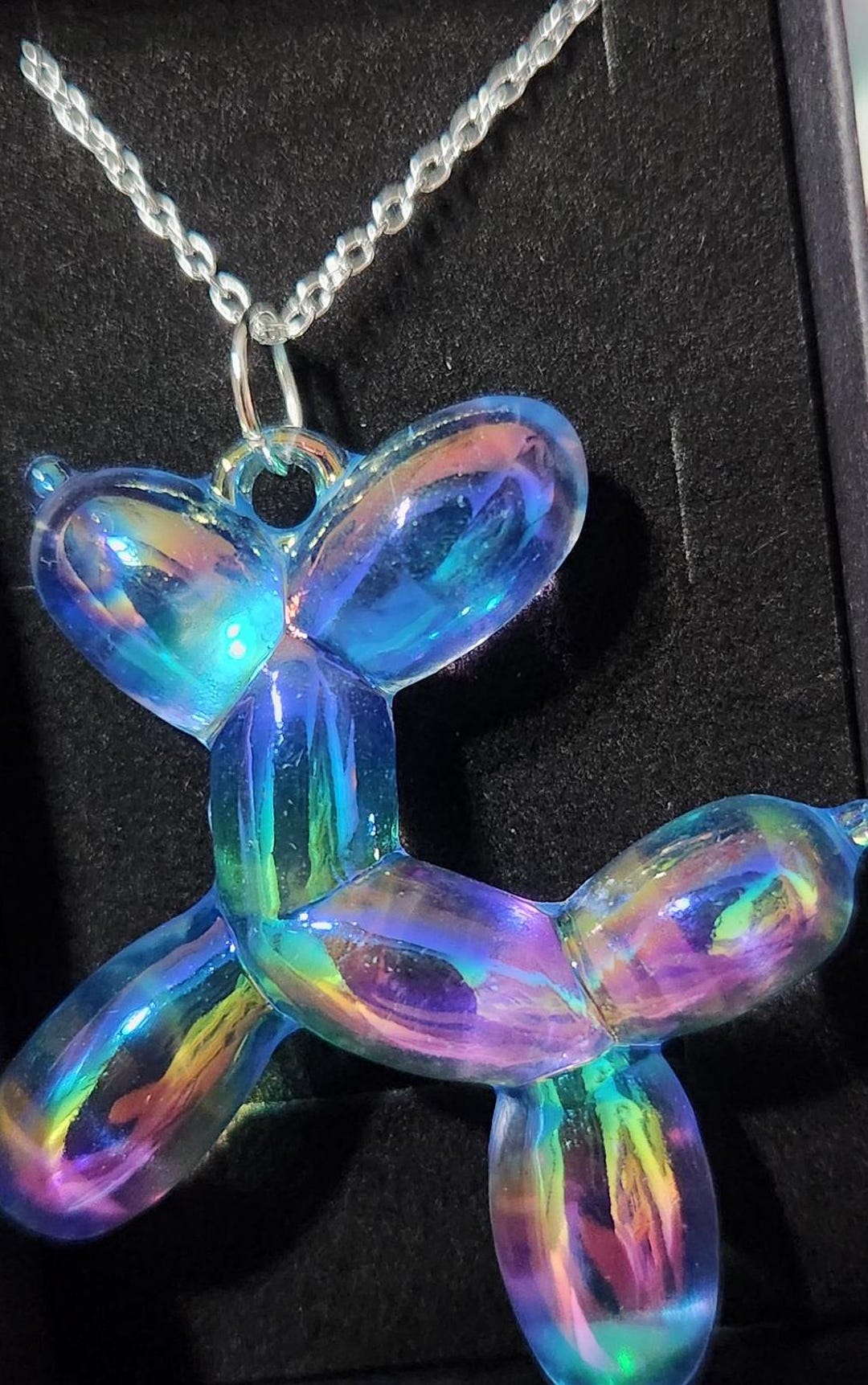 Translucent Dog Balloon Acrylic Pendant. Handmade With Love and Unique ...