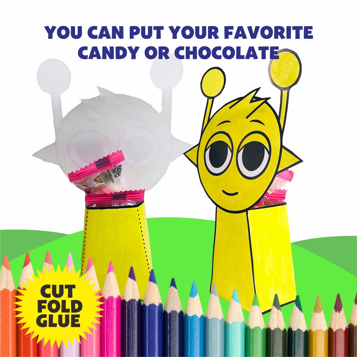 20 Sprunki Characters Printable Coloring Papercraft A4 Coloring Craft ...