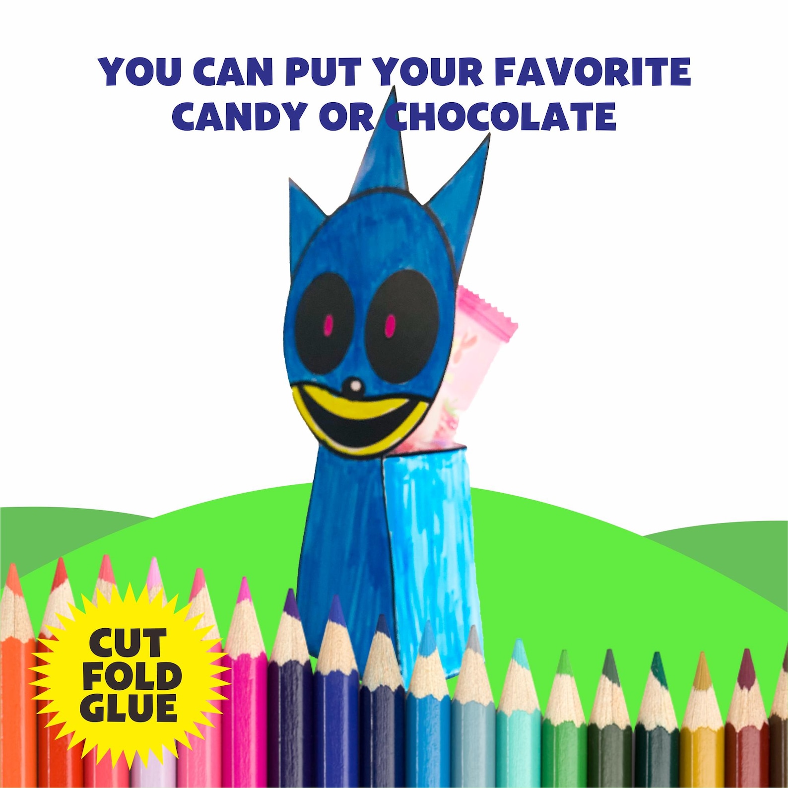 Sprunki OC and Retake Characters Coloring Papercraft: Kids A4 Printable ...