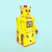 Vintage Yellow Rescue Robot Papercraft: DIY Toy Kit (digital Download ...