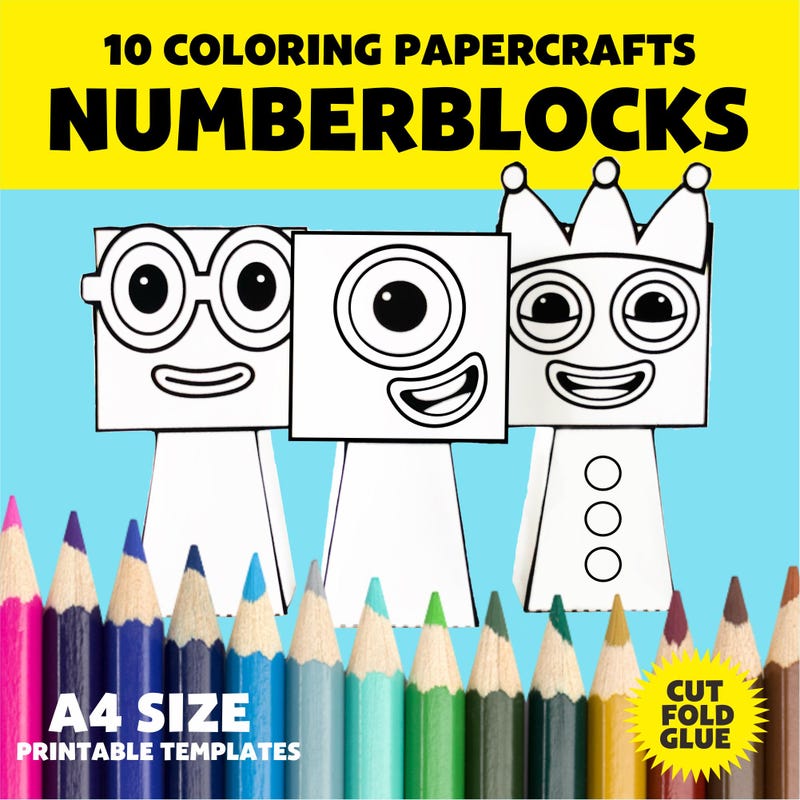 Sprunki Papercraft Template - Etsy