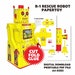 Vintage Yellow Rescue Robot Papercraft: DIY Toy Kit (digital Download ...