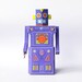 Retro Robot Papercraft: Printable Vintage Toy (PDF Download) - Etsy