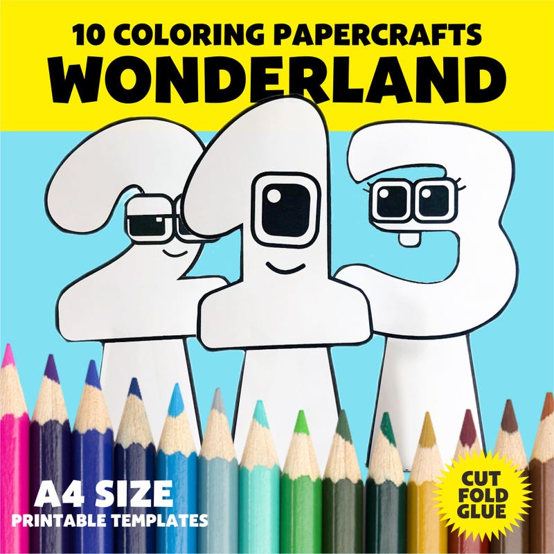 Sprunki Papercraft Template - Etsy
