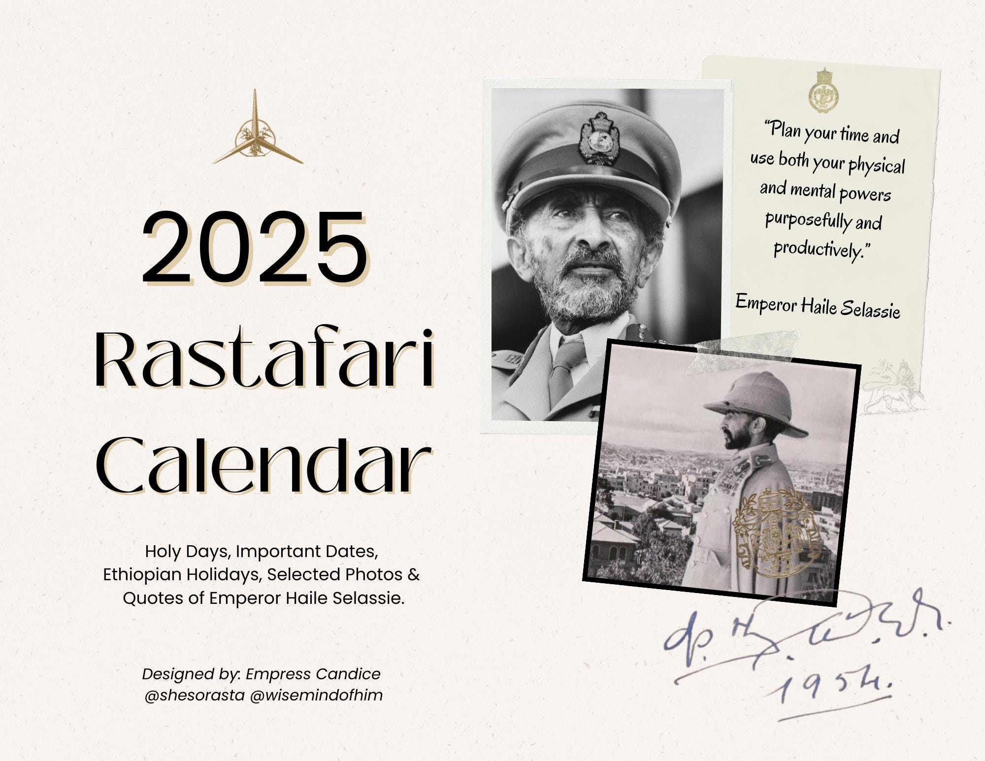 Rastafari Calendar 2025 - Etsy
