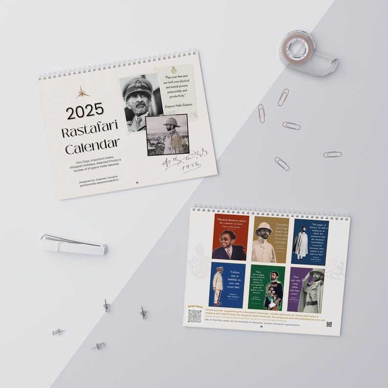 Rastafari Calendar 2025 - Etsy