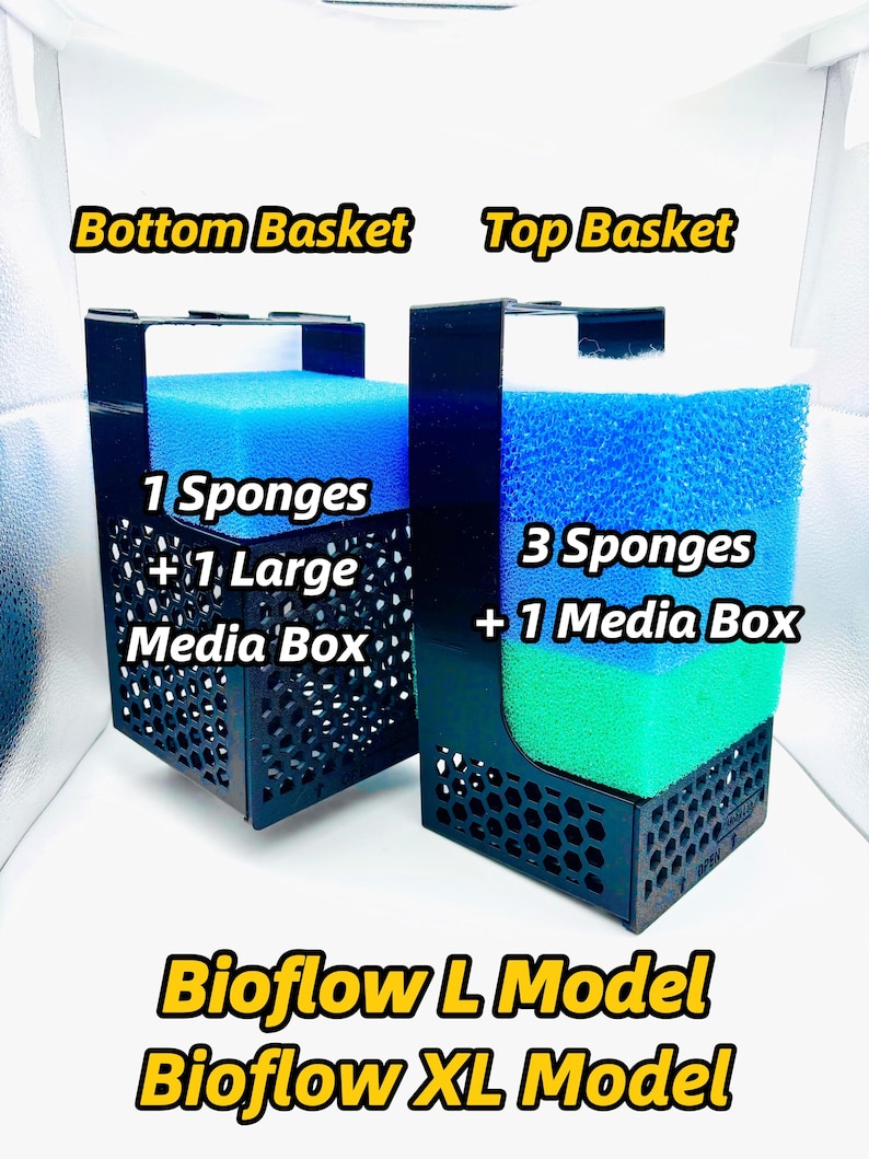 Juwel Bioflow Filter Media Baskets: PETG Upgrade Set - Etsy