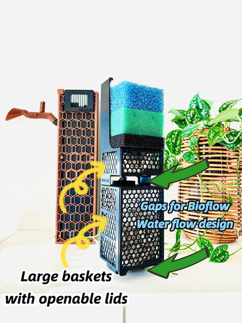 Juwel Bioflow Filter Media Baskets: PETG Upgrade Set - Etsy
