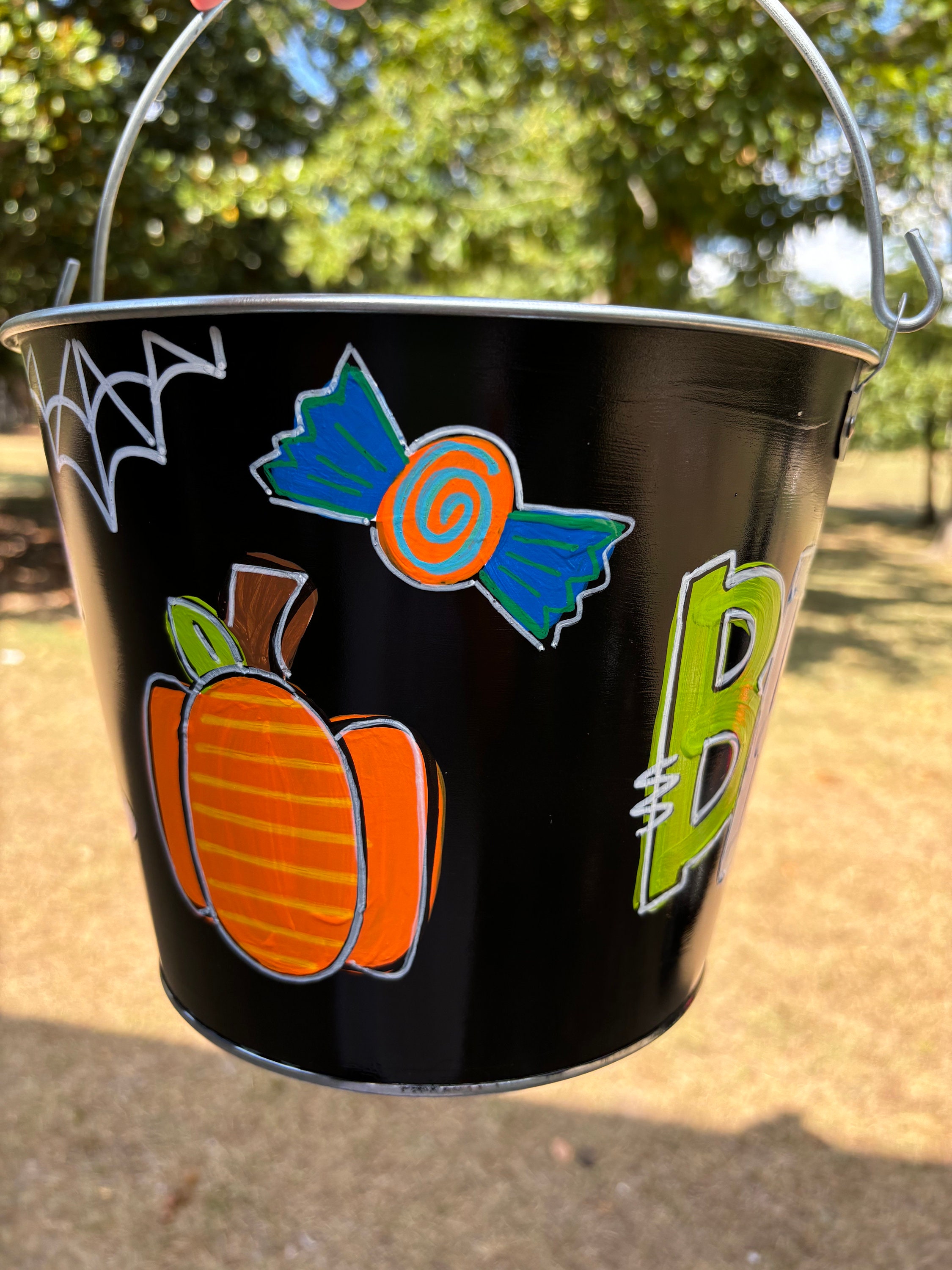 Halloween Buckets - Etsy