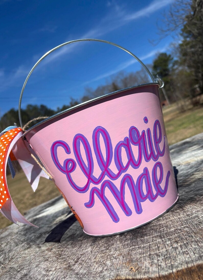 Easter Bucket - Etsy