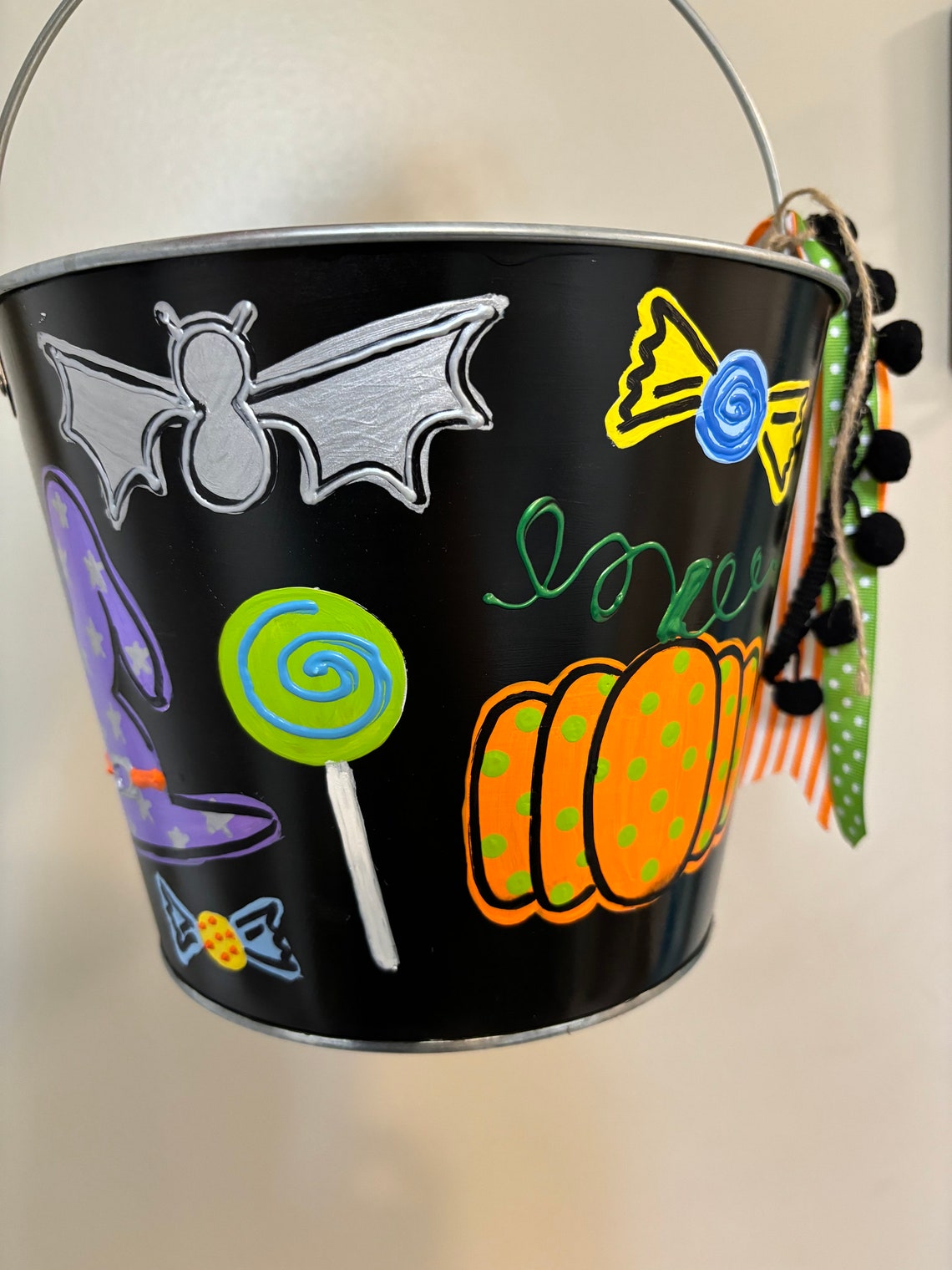 Halloween Buckets - Etsy