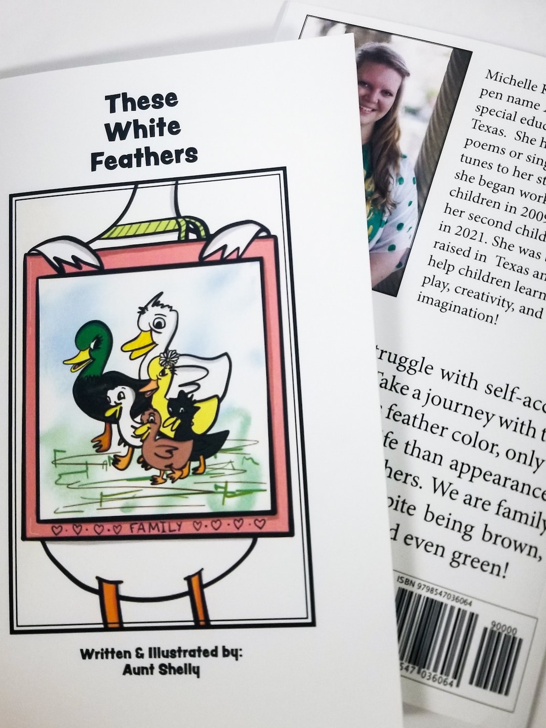 These White Feathers Children's Book, Love and Accept Yourself by Self ...